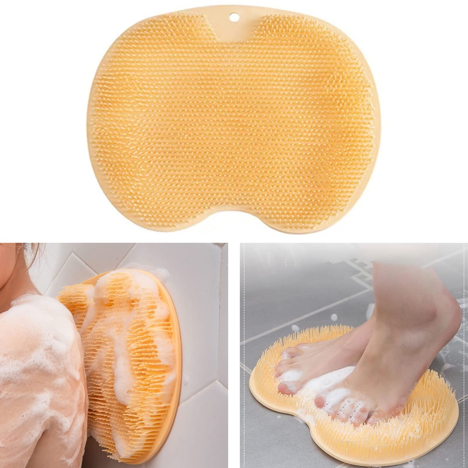 Kajiali New Non Slip Bath Remove Dead Skin Lazy People Rub Back ...
