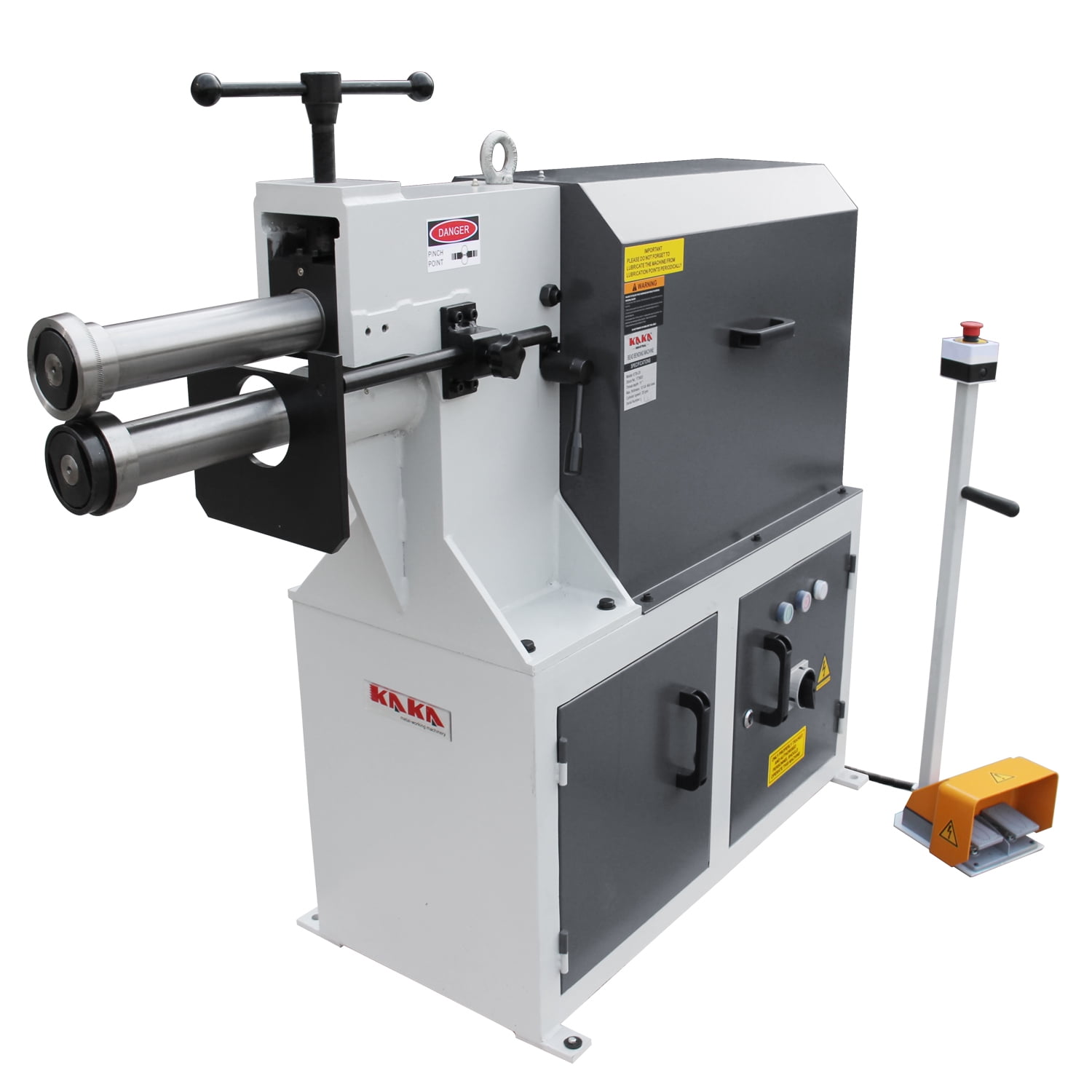 Kaka Industrial ETB-25 Electric Roller Machine, Sheet Metal Crimping ...