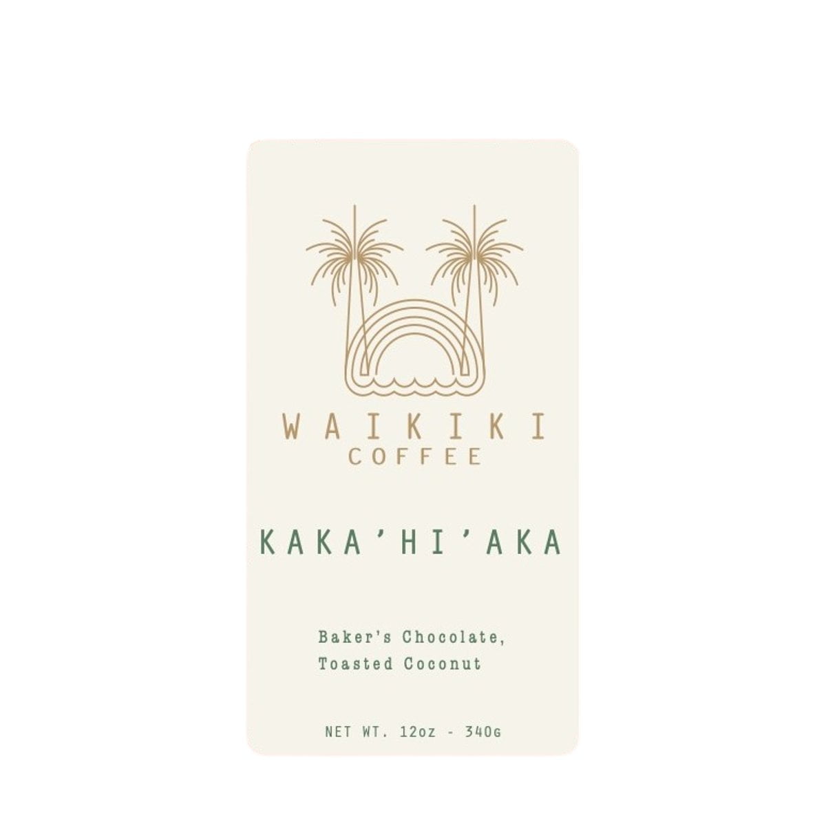 Kaka'hi'aka Dark Blend - Roasted by Waikiki Coffee - Freshly Ground ...