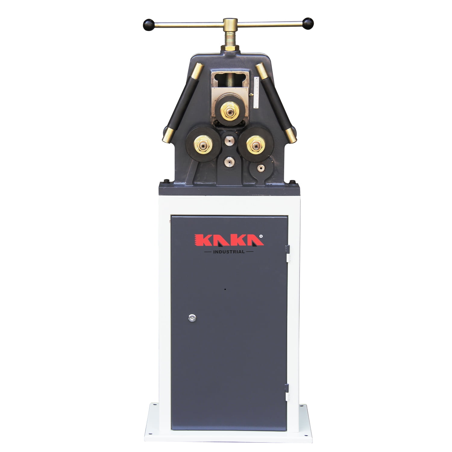 Kaka Industrial RBM-10 Manual Pinch Roll Bender, Round Bending Machine ...