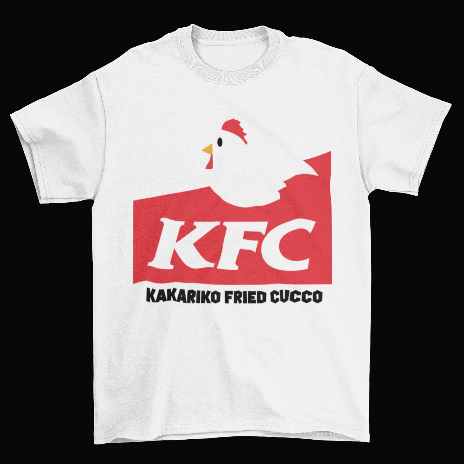 Kakariko Fried Cucco T-Shirt Unisex Adult Funny Sizes Cotton Zelda KFC ...