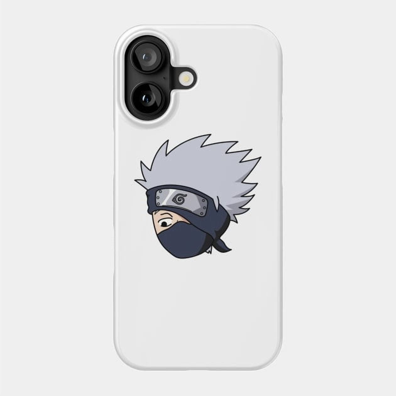 Kakashi Hatake Anime Character Head Minimalist Art Case for iPhone 11 ...
