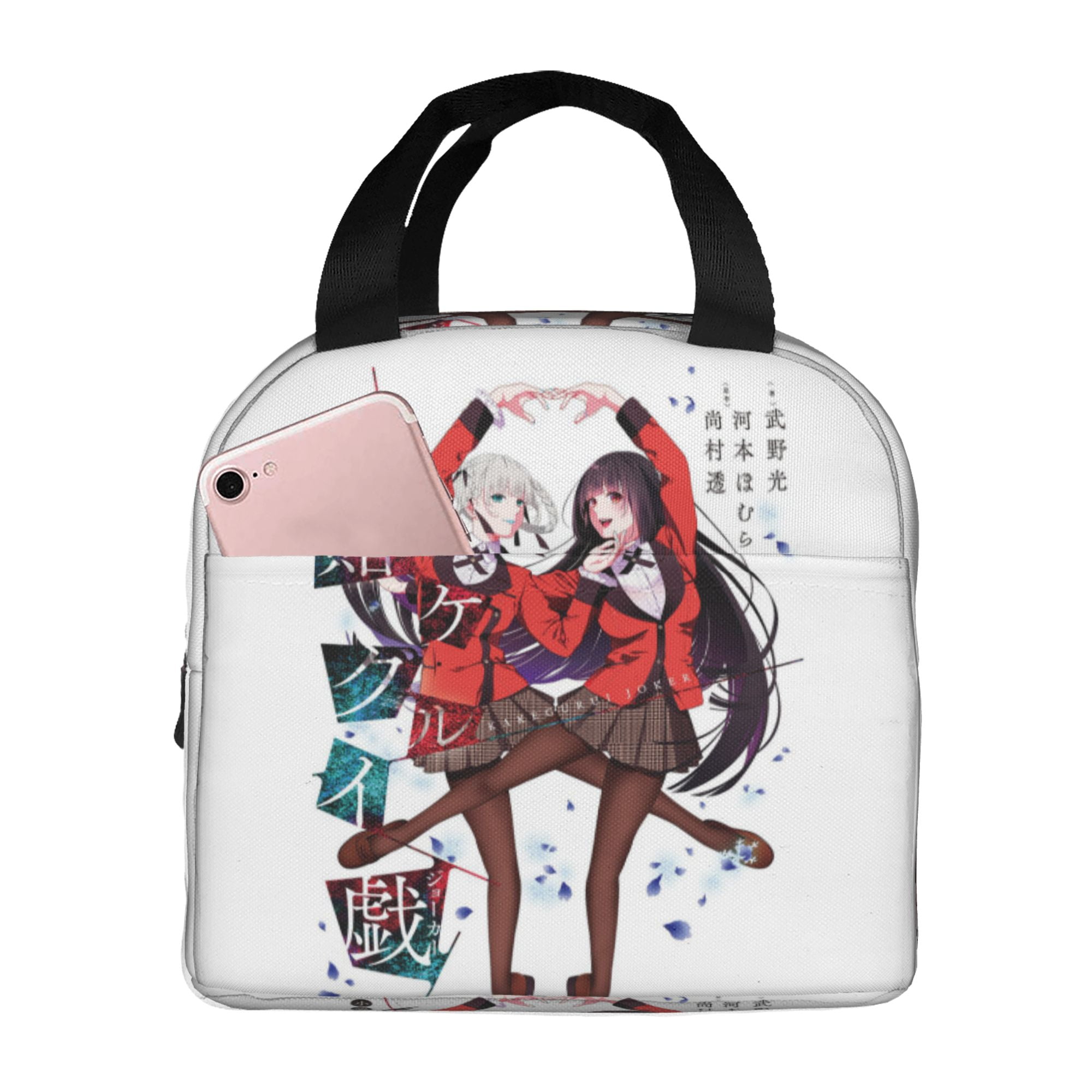 Kakegurui – Compulsive Gambler Lunch Bag Tote Bag Insulated Lunch Box ...