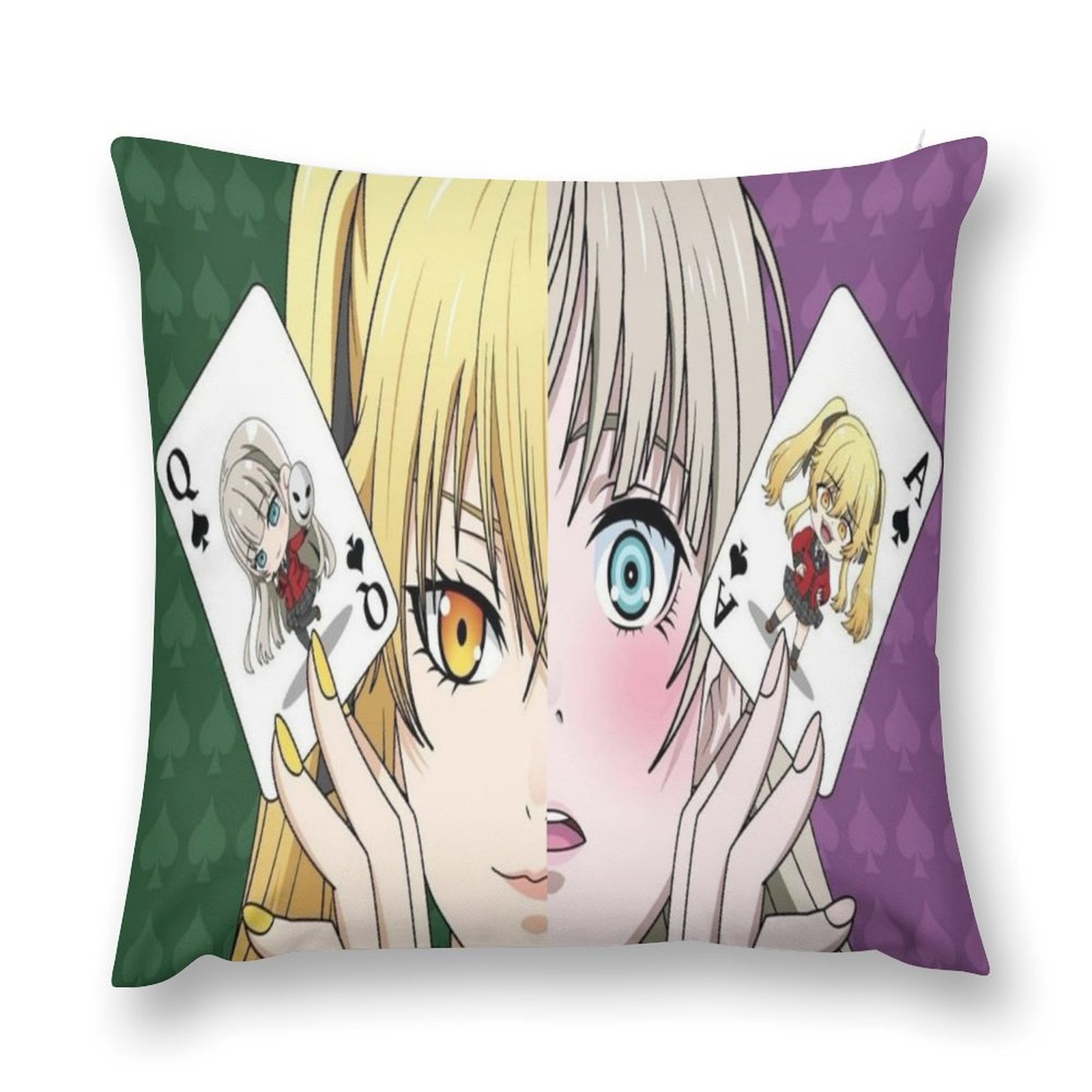 Kakegurui-Compulsive Gambler Pillowcase Cartoon Anime for Living Room ...