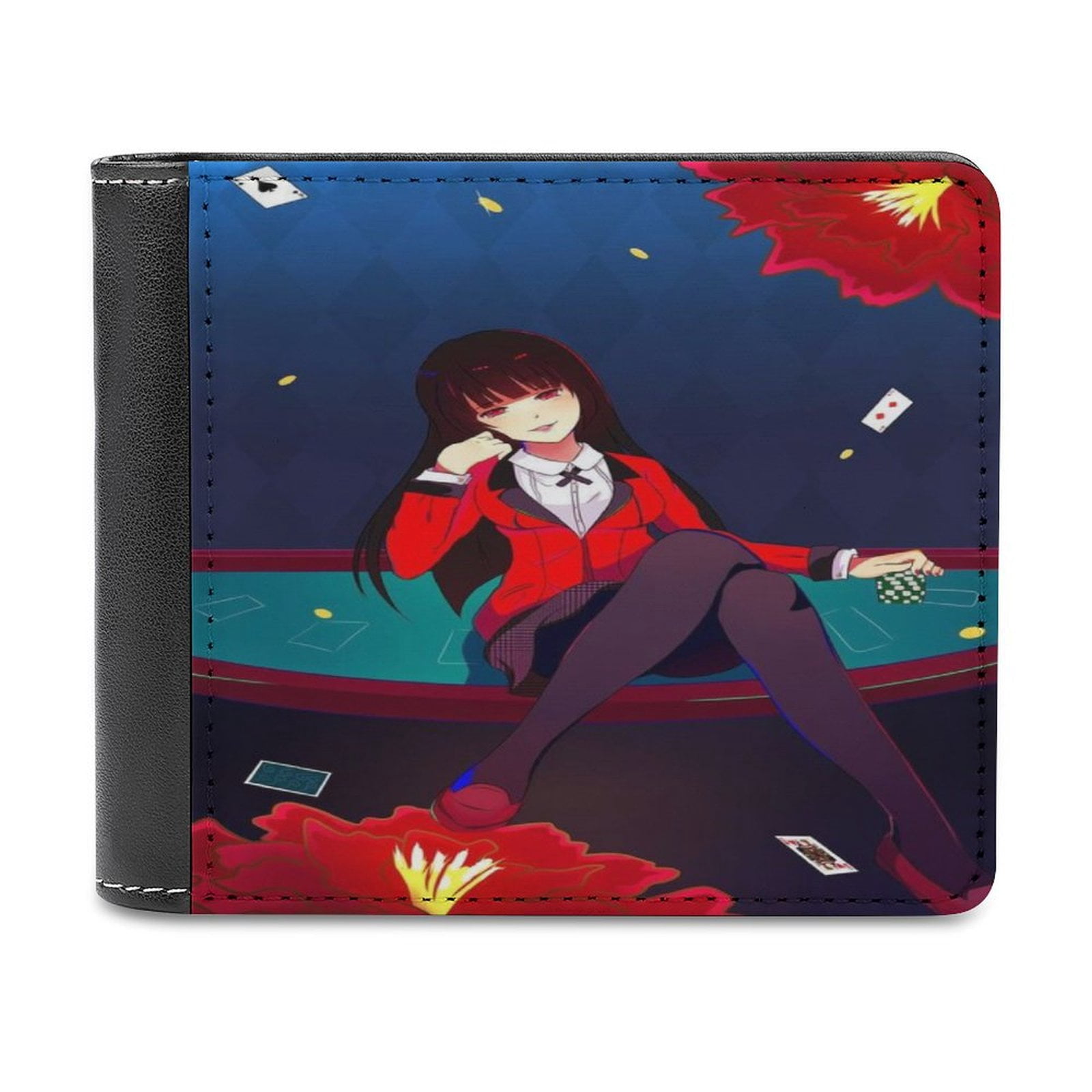 Kakegurui-Compulsive Gambler Wallet Purse Card Holder Anime for Men ...