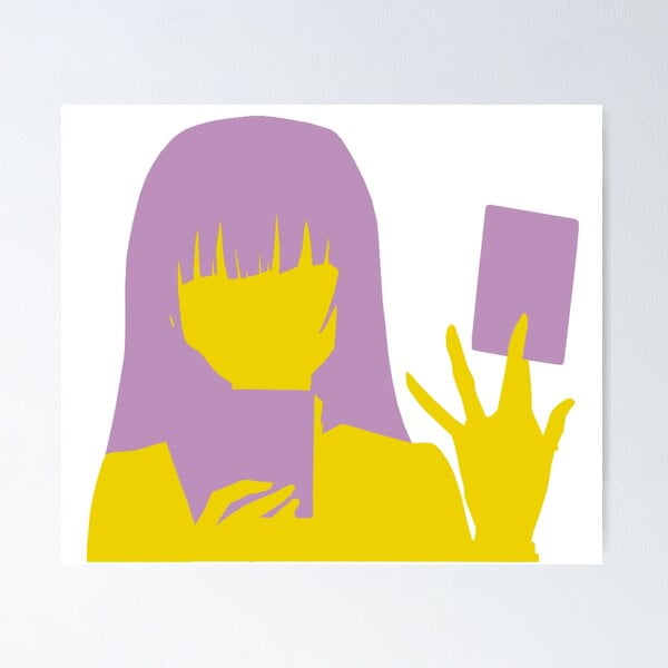 Kakegurui - Purple And Yellow Yumeko Jabami Poster Wall Art, Modern ...