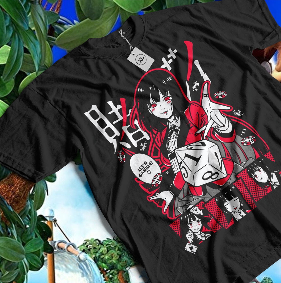 Kakegurui Shirt Mary Saotome Anime Aesthetic Graphic Design - Walmart.com