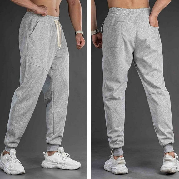 Kakii Men's Baggy Straight Leg Sweatpants Oversized Track Pants ...