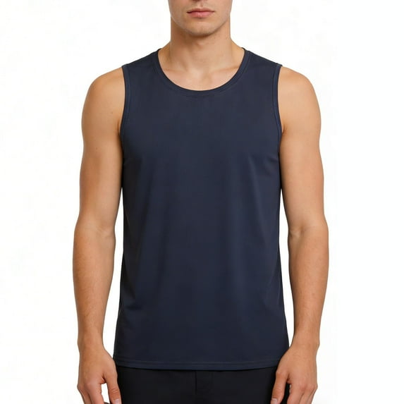 Kakii Men's Workout Tank Tops UPF 50+ Swim Shirts Quick Dry Running ...