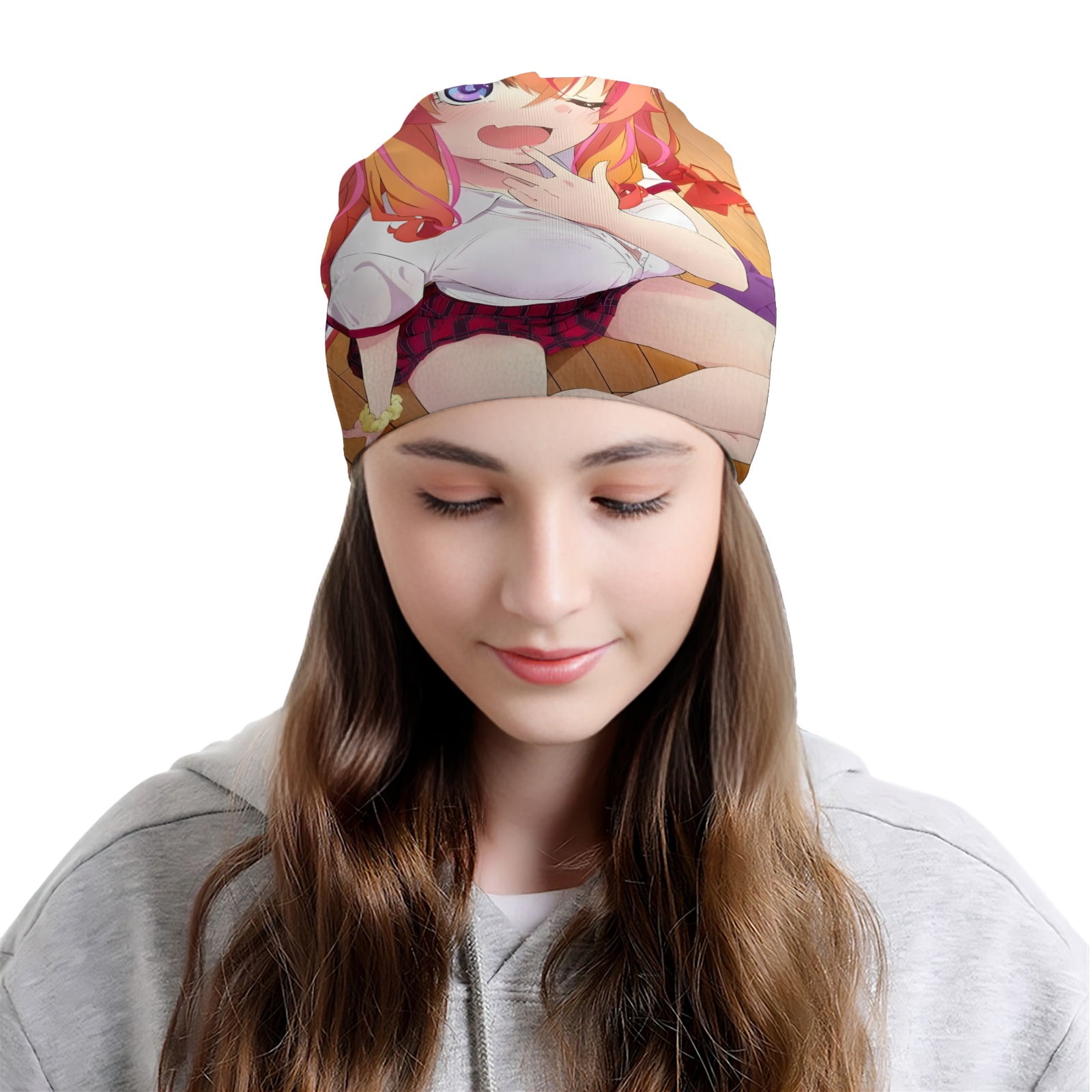 Kakushite! Makina-san Knitted Beanie: Soft, warm, and stylish, with a ...