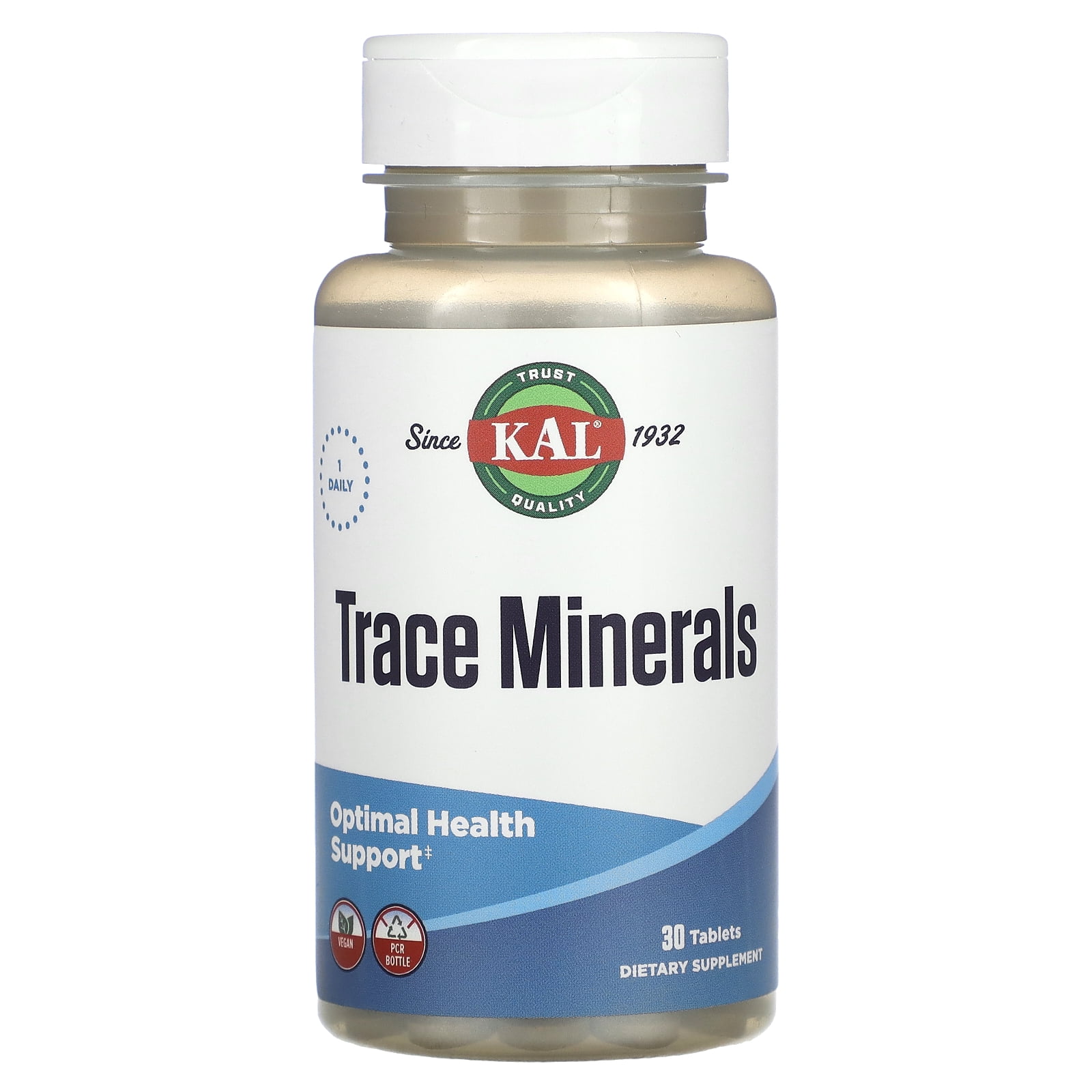 Kal Actisorb Trace Minerals 30 Tablet - Walmart.com