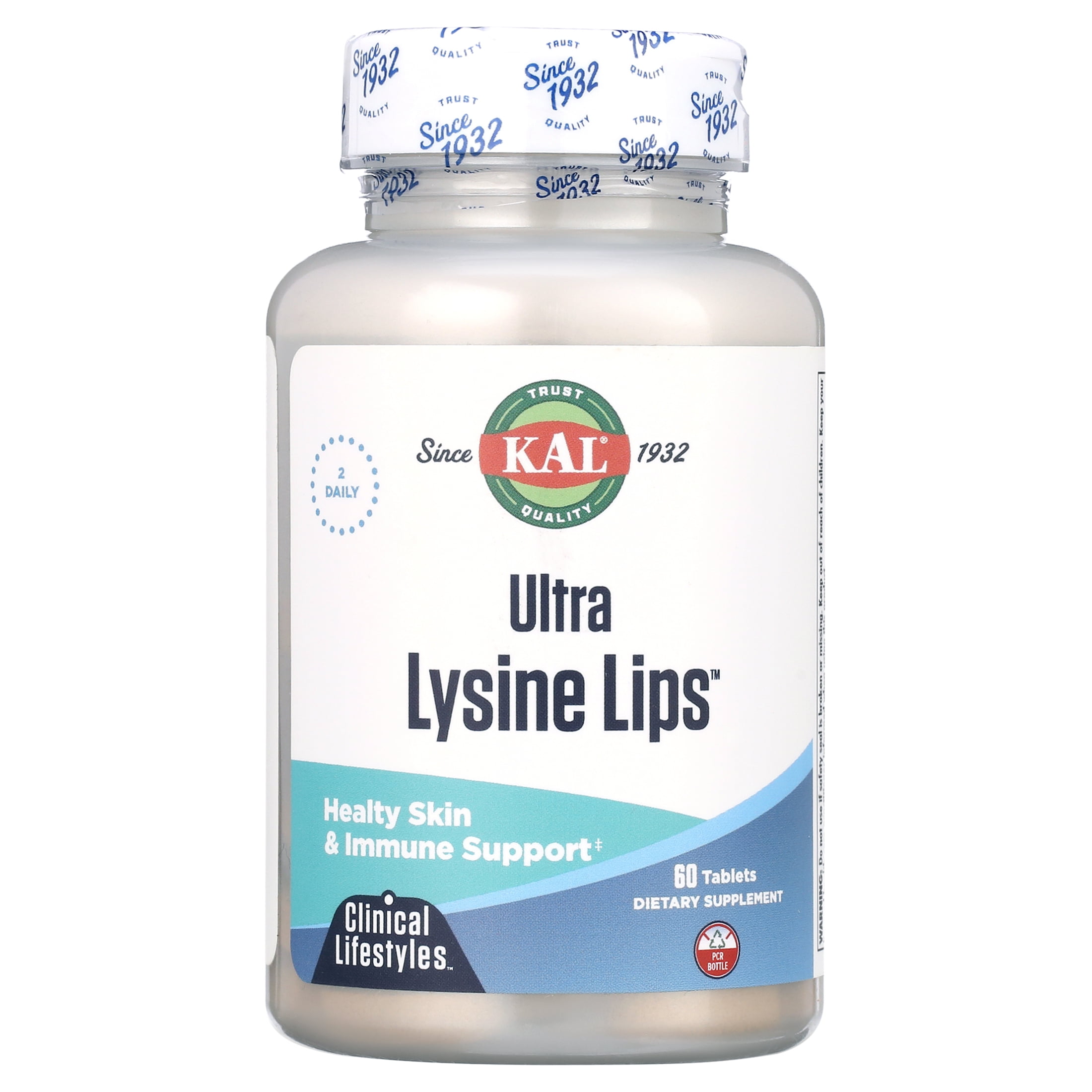 Kal Ultra Lysine Lips 60 Tablet - Walmart.com