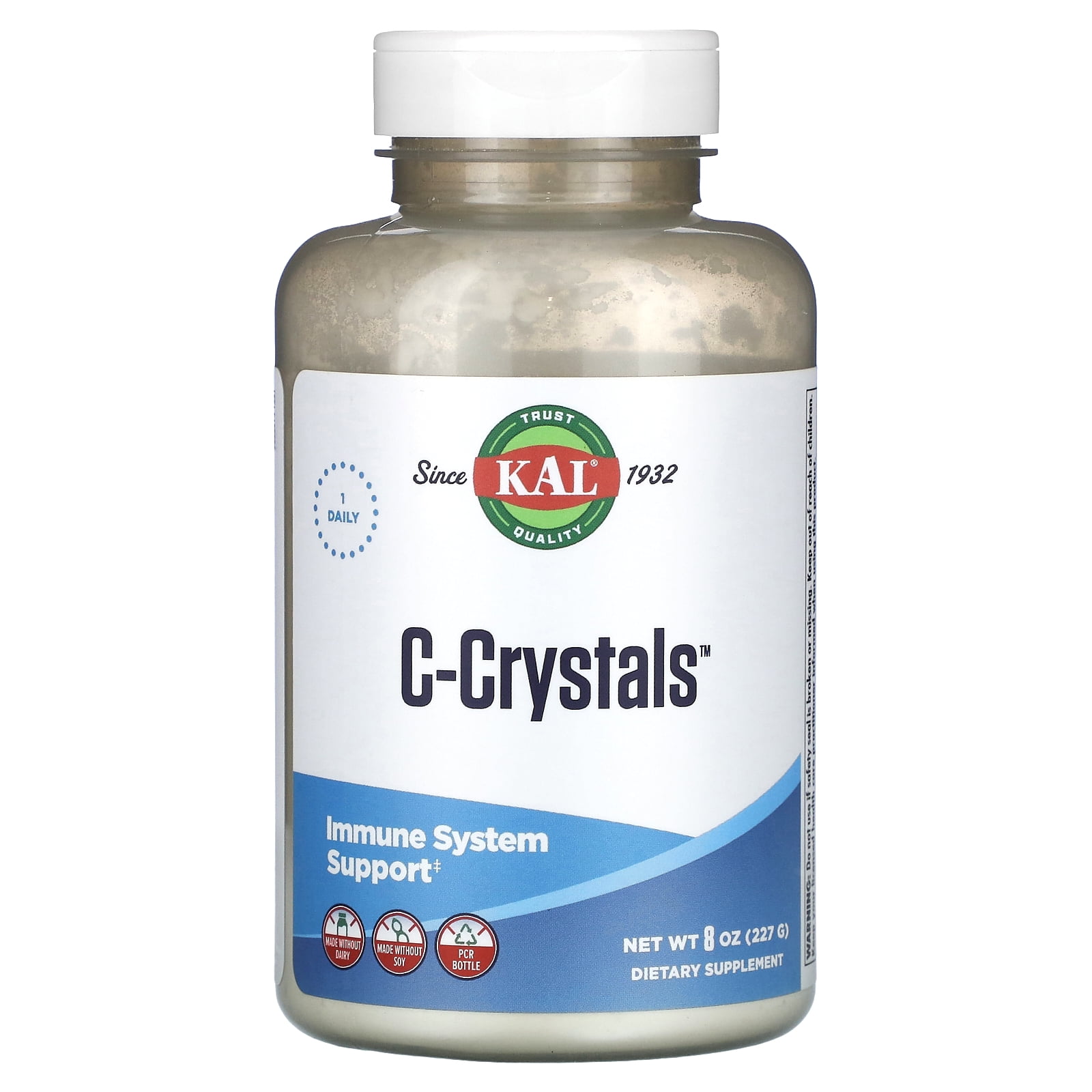 Kal Vitamin C Crystals 8 oz Powder - Walmart.com