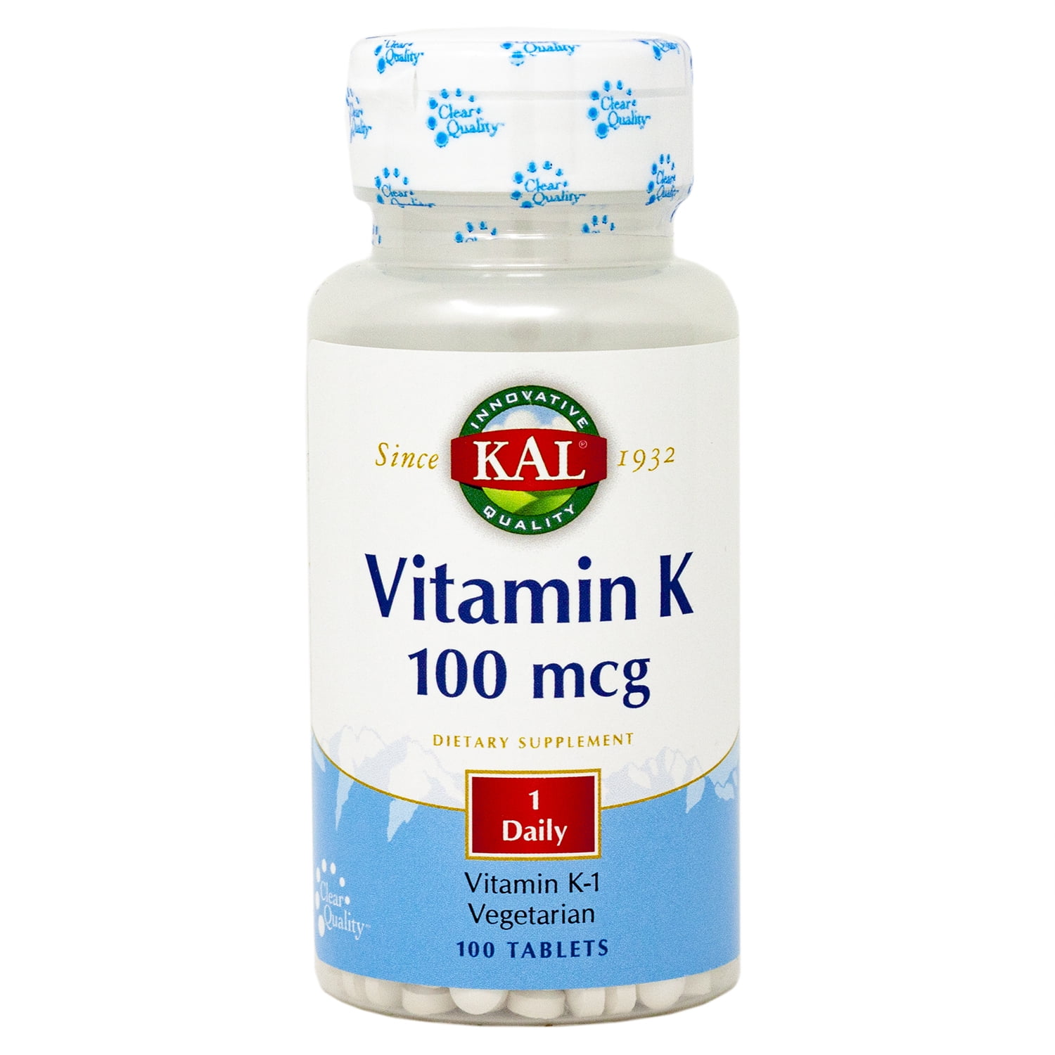 Buy Kal Vitamin K - 100mcg, 100 Tablets Online Nepal | Ubuy