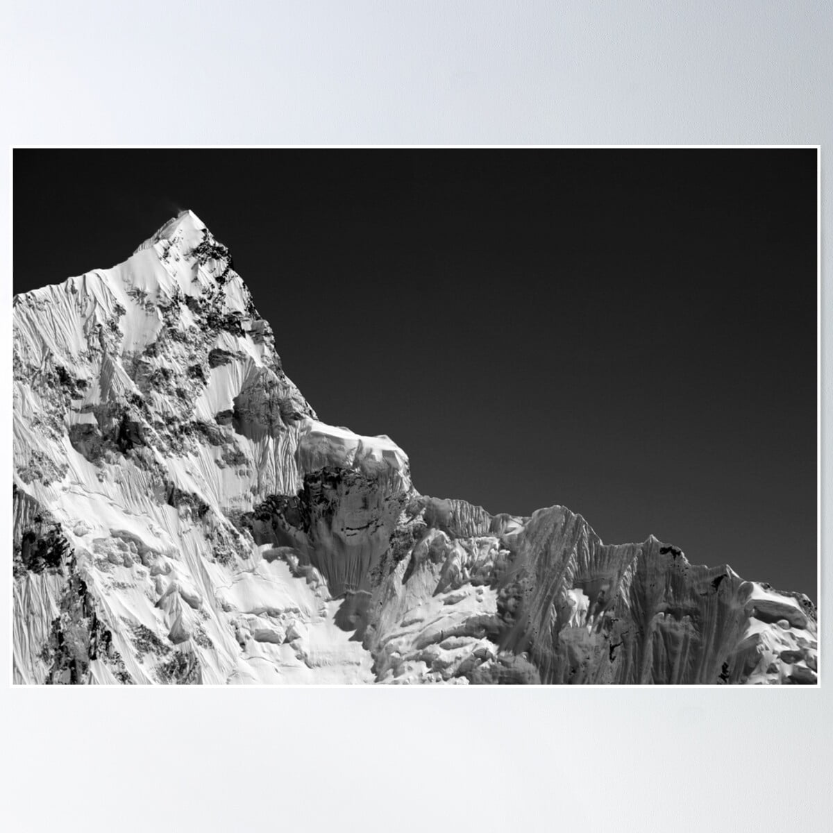 Kala Patthar Mountain, Himalayas, Everest Nepal Poster Wall Art, Modern ...