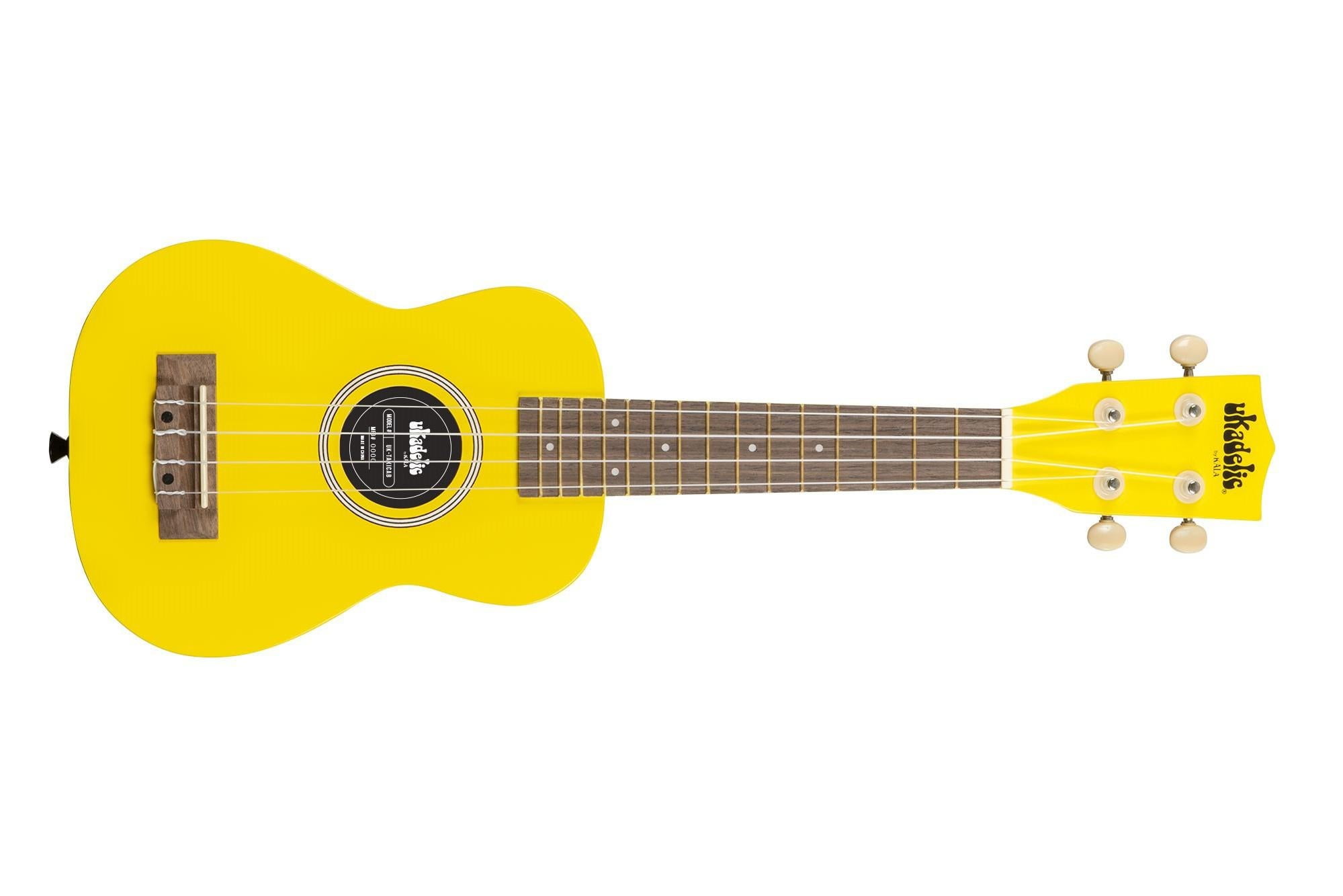 Kala Ukadelic Soprano Ukulele Taxi Cab - Walmart.com