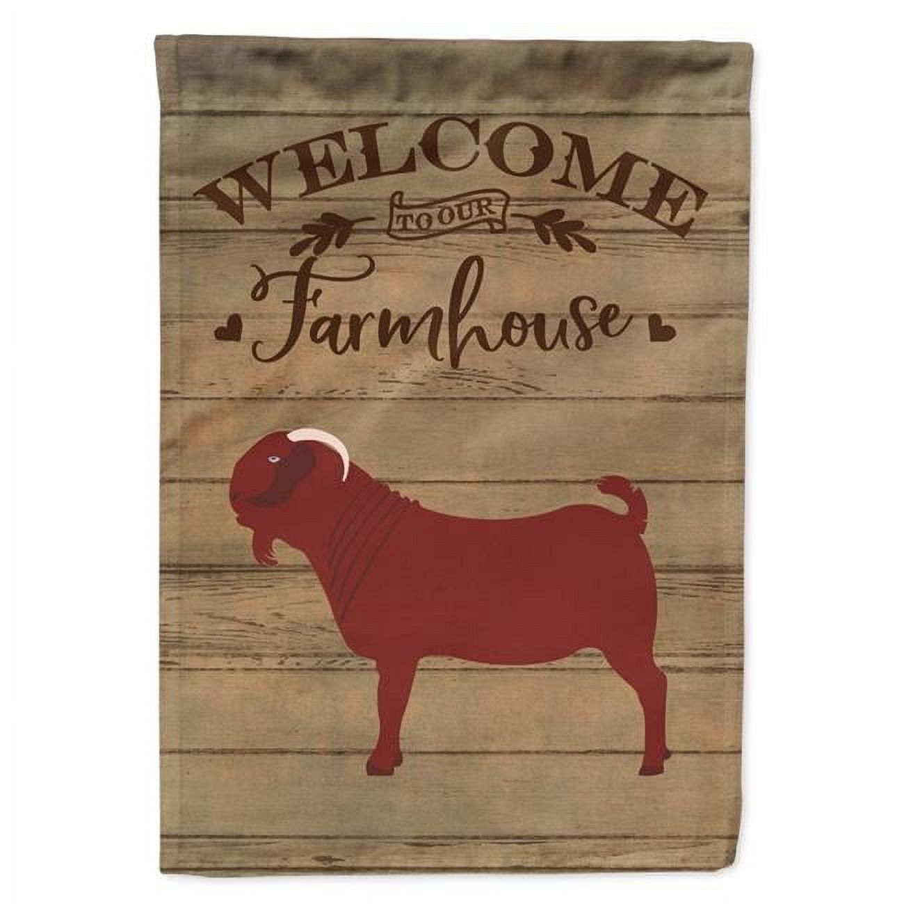 Kalahari Red Goat Welcome Garden Flag - 11 x 0.01 x 15 in. - Walmart.com