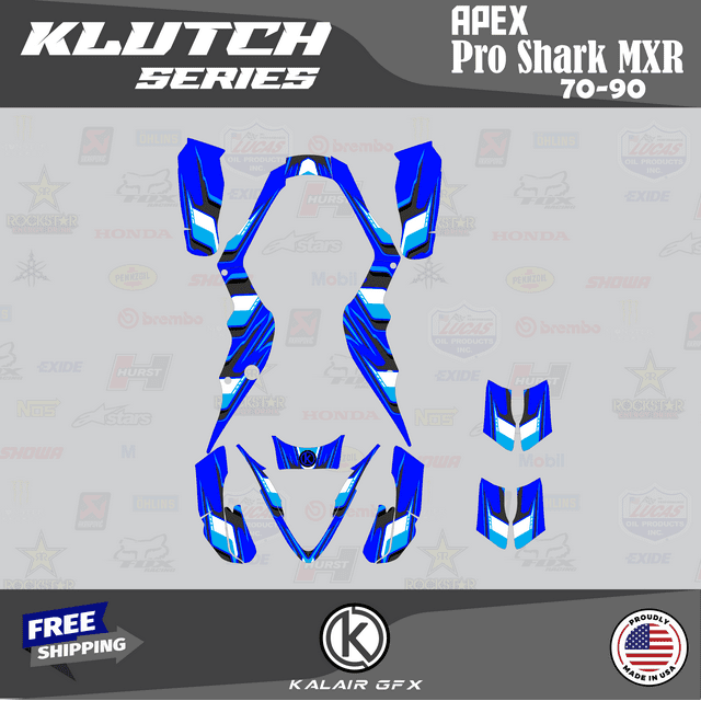 Kalair GFX Graphics Kit for APEX PRO SHARK MXR70 MXR90 (All Years ...