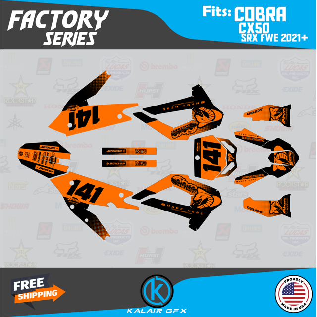 Kalair GFX Graphics Kit for Cobra CX50 SRX FWE (2021) Factory Series ...