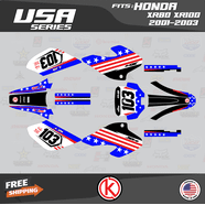 Motorcycle Enduro Lighting Kit with Handguard Turn Signals for Honda ...