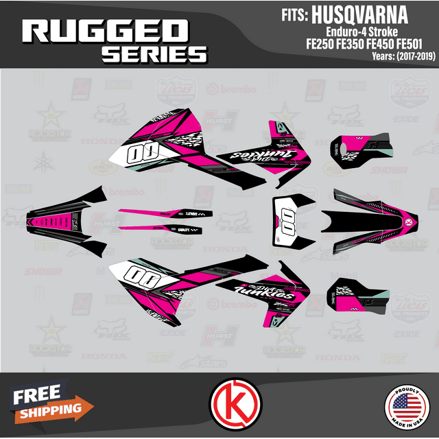 Kalair GFX Graphics Kit for Husqvarna ENDURO FE250 FE350 FE450 FE501 ...