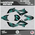 Kalair GFX Graphics Kit for Kawasaki KLX110, KLX110R/RL (2010-2024 ...