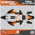 Kalair GFX Graphics Kit for Ktm 50SX (2024) Screech Series - Walmart.com