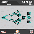 Kalair GFX Graphics Kit for Ktm ELECTRIC MINI SX-E2 (2024) Bash Series ...