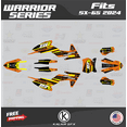 Kalair GFX Graphics Kit for Ktm SX65 65SX (2024) Warrior Series ...