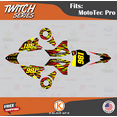 Kalair GFX Graphics Kit for Mototec 36V PRO (All Years) Twitch Series ...