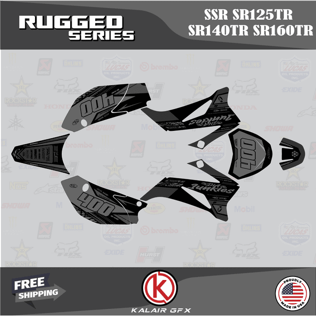 Kalair GFX Graphics Kit for SSR SR125TR, SR140TR and SR160TR Rugged ...