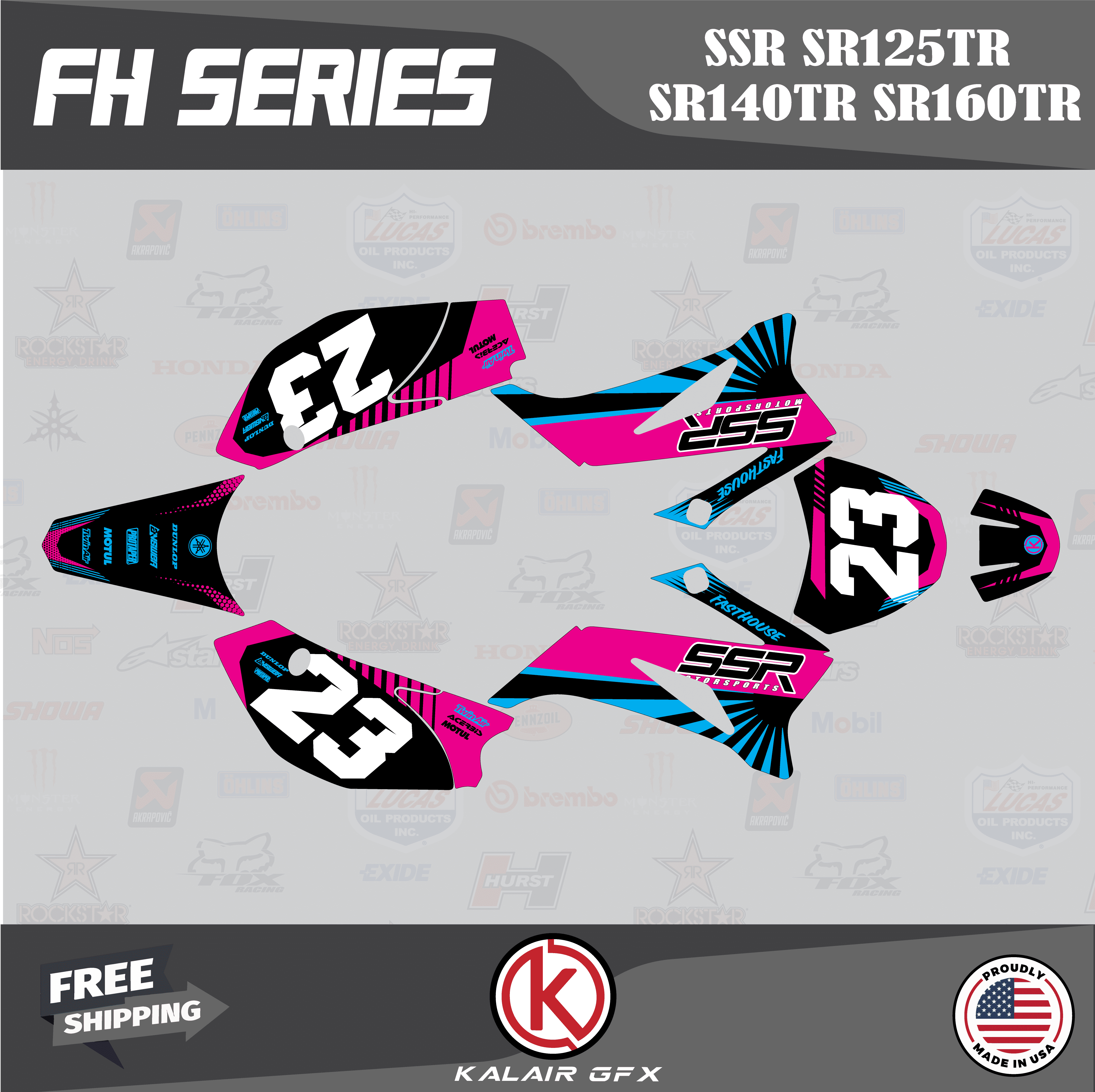 Kalair GFX Graphics Kit for Ssr SR140TR (2021) Fh Series - Walmart.com