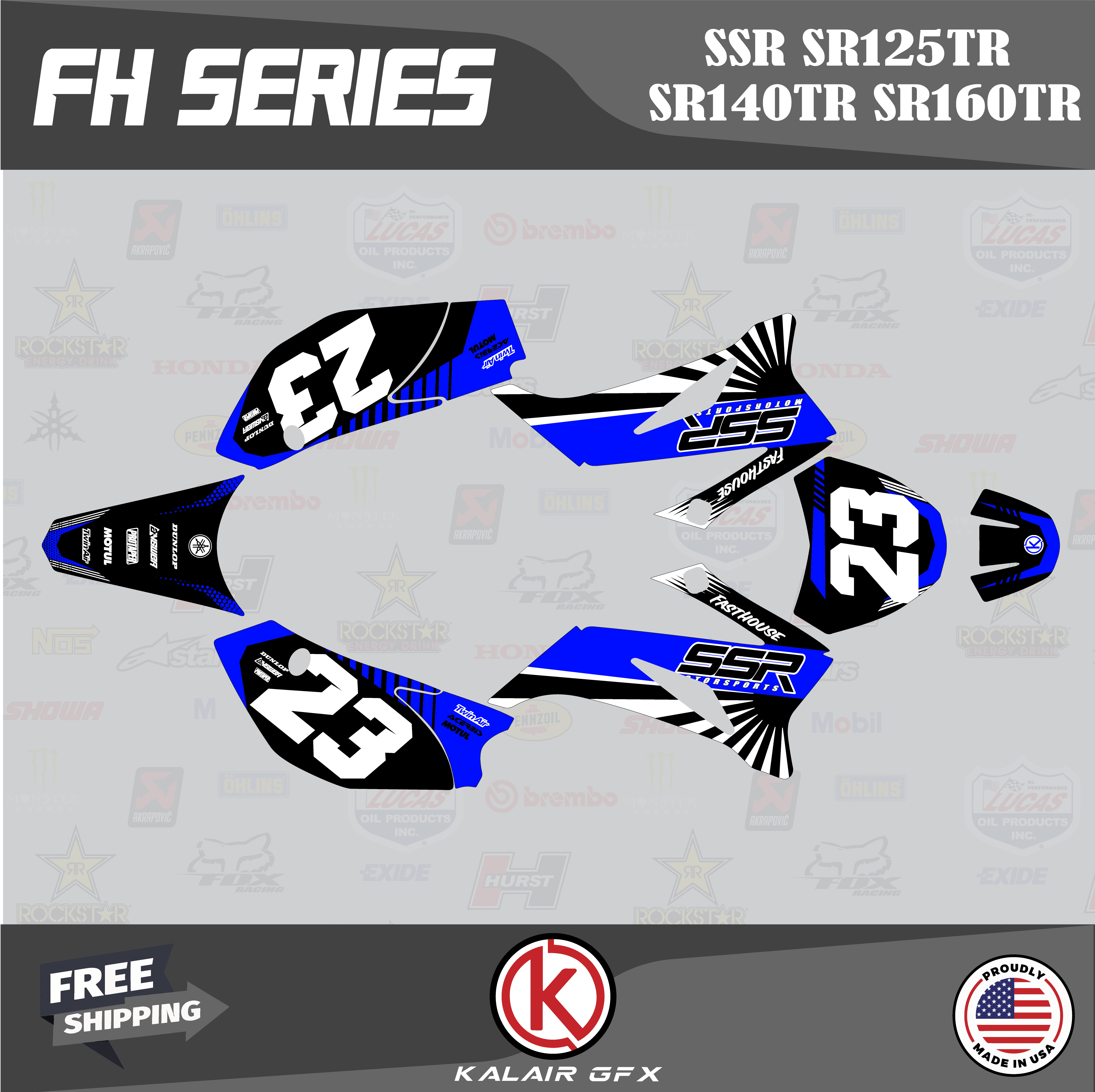 Kalair GFX Graphics Kit for Ssr SR140TR (2021) Fh Series - Walmart.com