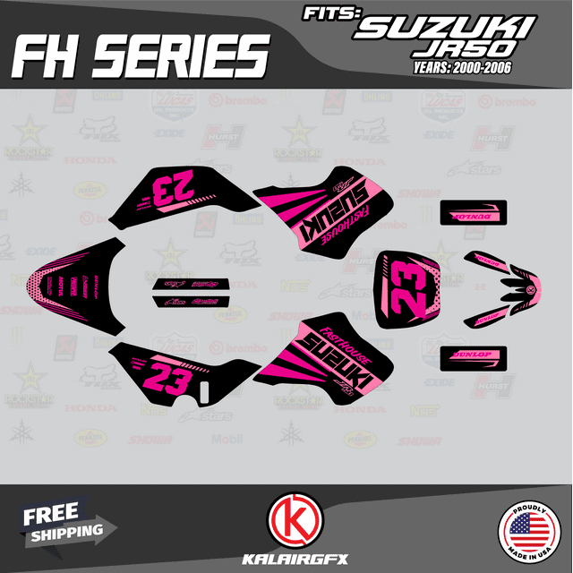 Kalair GFX Graphics Kit for Suzuki JR50 (All Years) Fh Series - Walmart.com