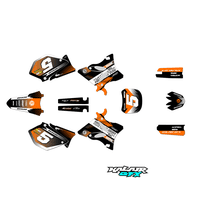 Kalair GFX Graphics Kit for Yamaha YZ250F (2003-2005) Vintage Series ...