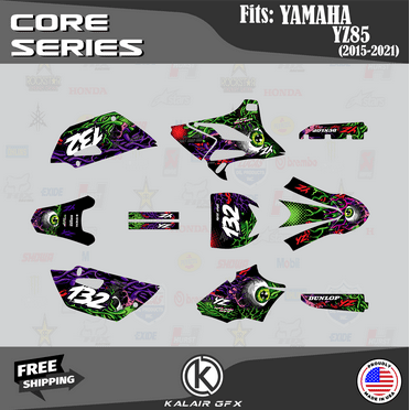 Factory Effex Yamaha EVO 19 Series Shroud Graphics Kit (25-01218) - Walmart.com