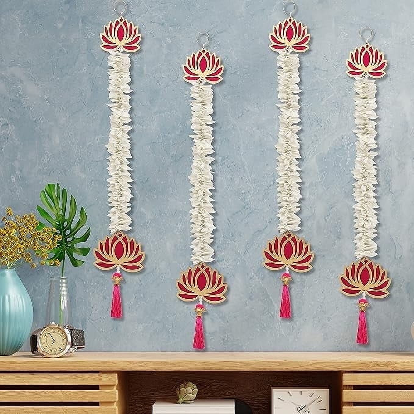 Smizzy Decoration, White and Pink, 4 Count - Walmart.com