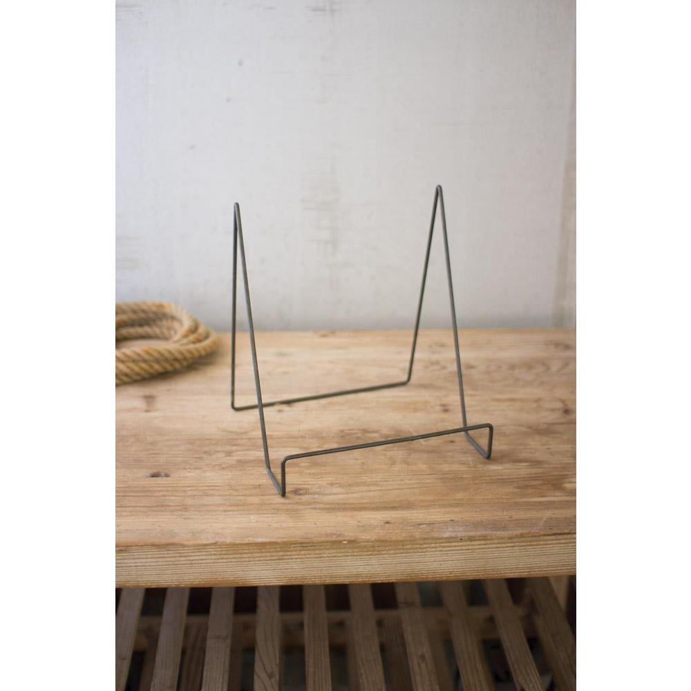 KALALOU CQ7187 WIRE EASEL WITH RAW METAL FINISH - LARGE - Walmart.com