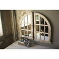 Kalalou Inc Set Of Two Arched Window Mirrors - Walmart.com