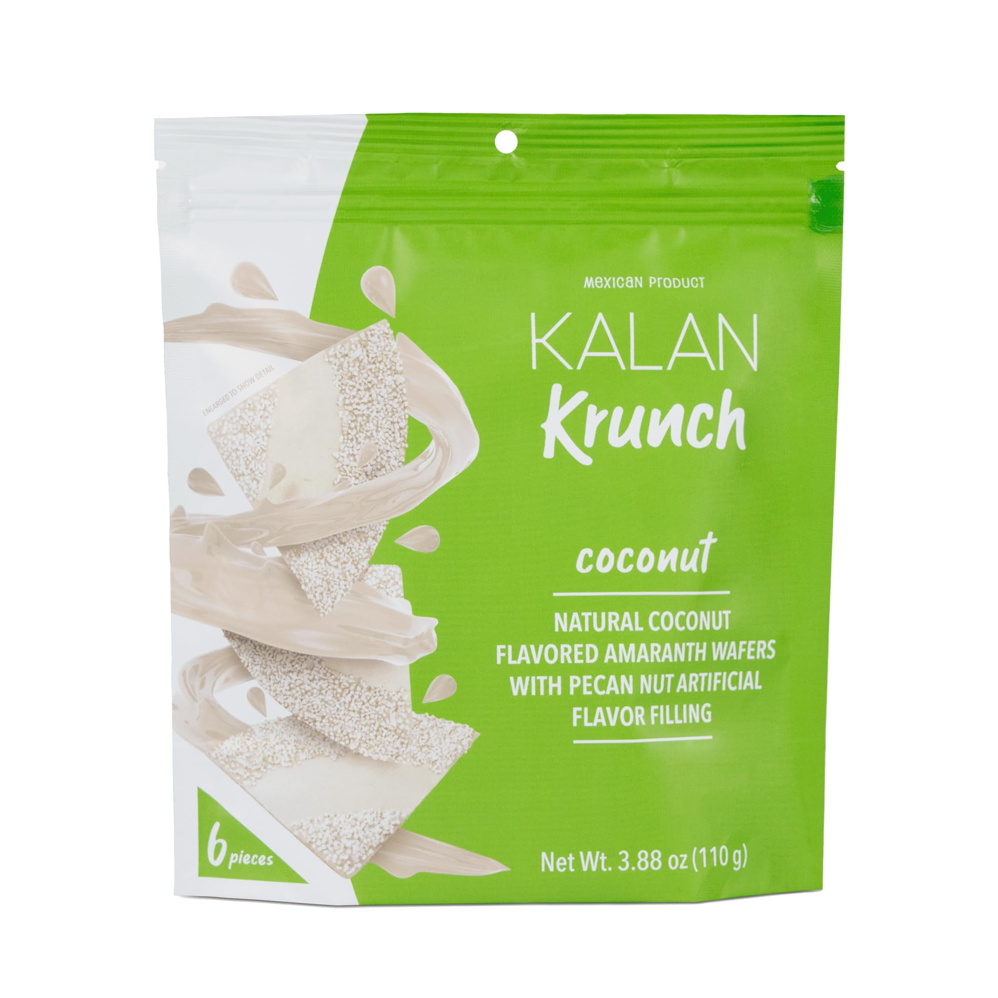 Kalan Krunch CoconutTRDN Natural Flavored Amaranth Wafers, Pack of 1, 3 ...