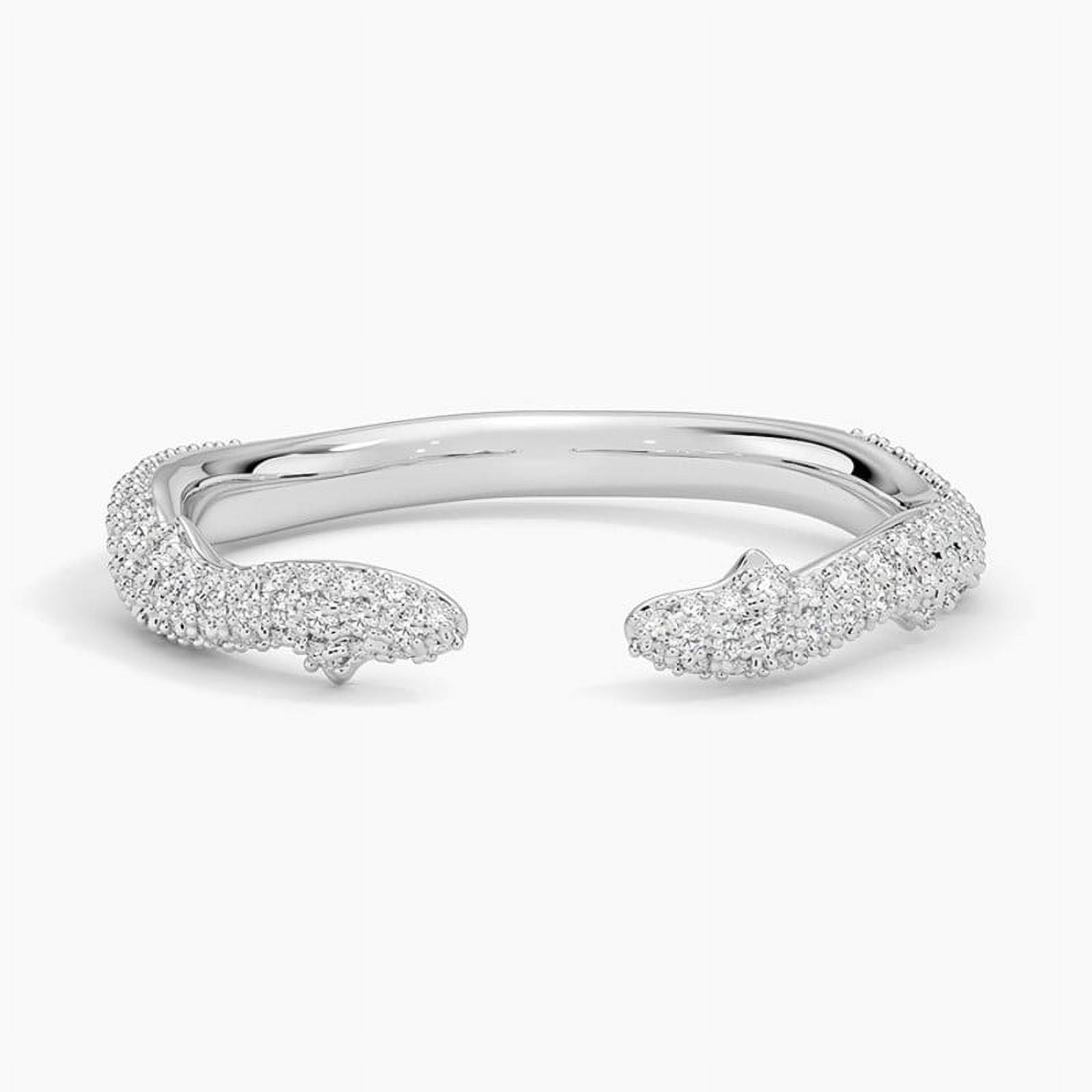 Kalapi Jewel 1.5 Ct Round Cut Lab Created Diamond Rings - 14K White Gold Plated Rings - Pave Set ...