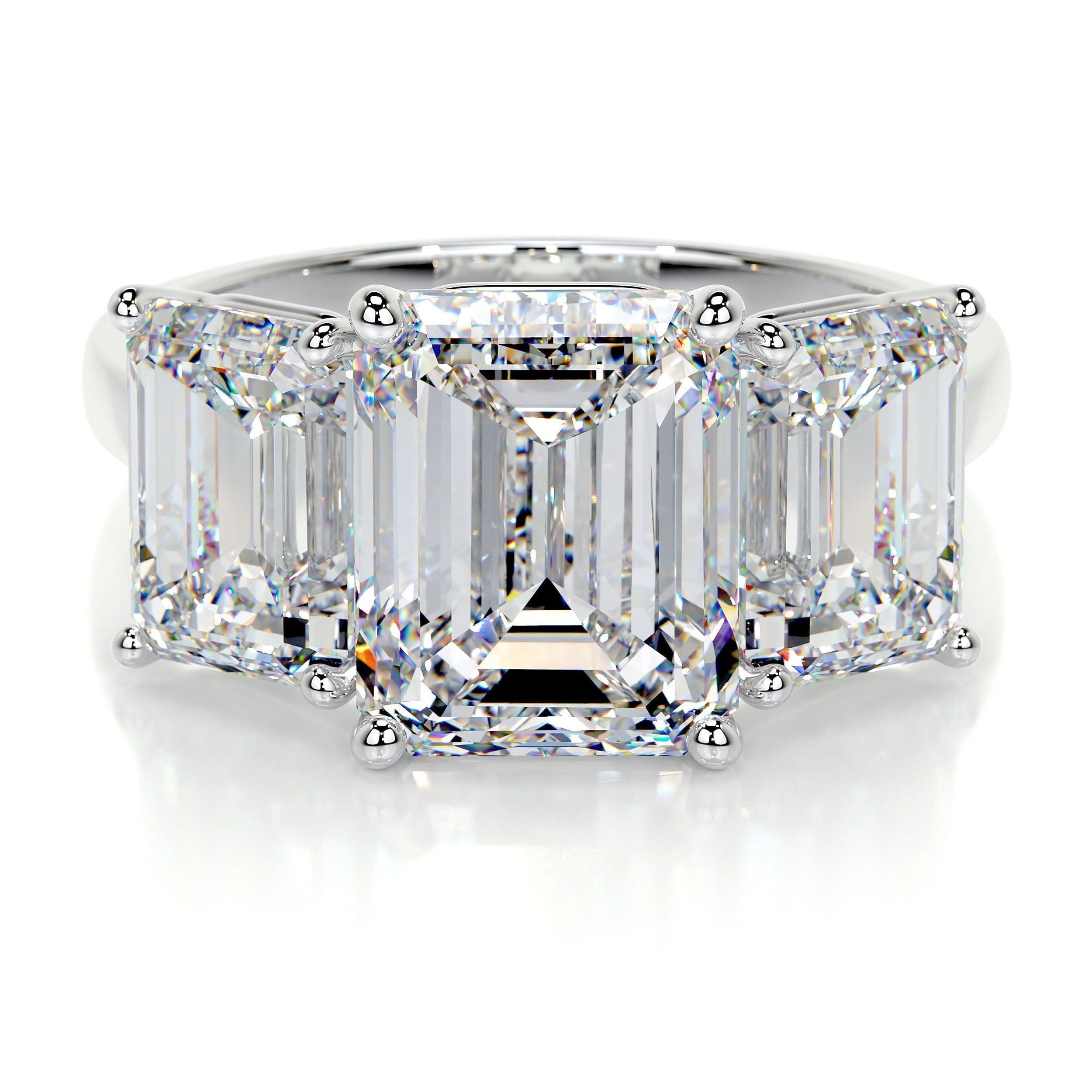 Kalapi Jewel Emerald Cut Excellent 2.1 Ct Diamond Ring - Wedding Rings ...