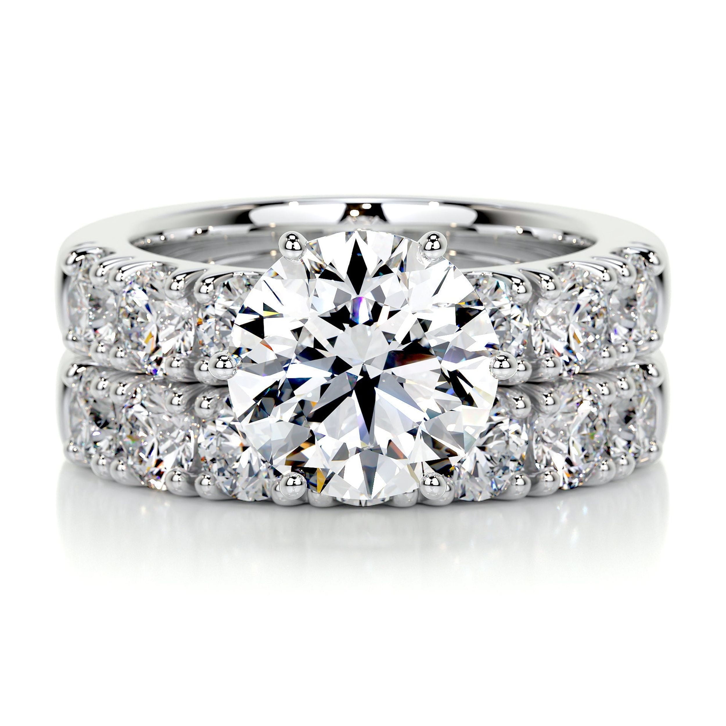 Kalapi Jewelry Excellent 2 Ct Princess Cut Moissanite Ring for Her ...