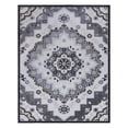 Kalari Amira Indoor/ Outdoor Polypropylene Gray Flat Weave Area Rug ...