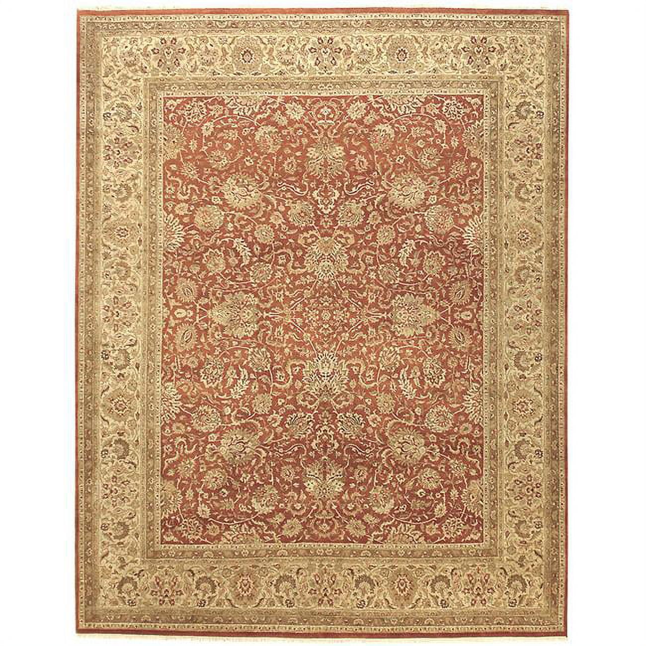 Kalasha Agra Brick & Cream Area Rug - 8 x 10 ft. - Walmart.com