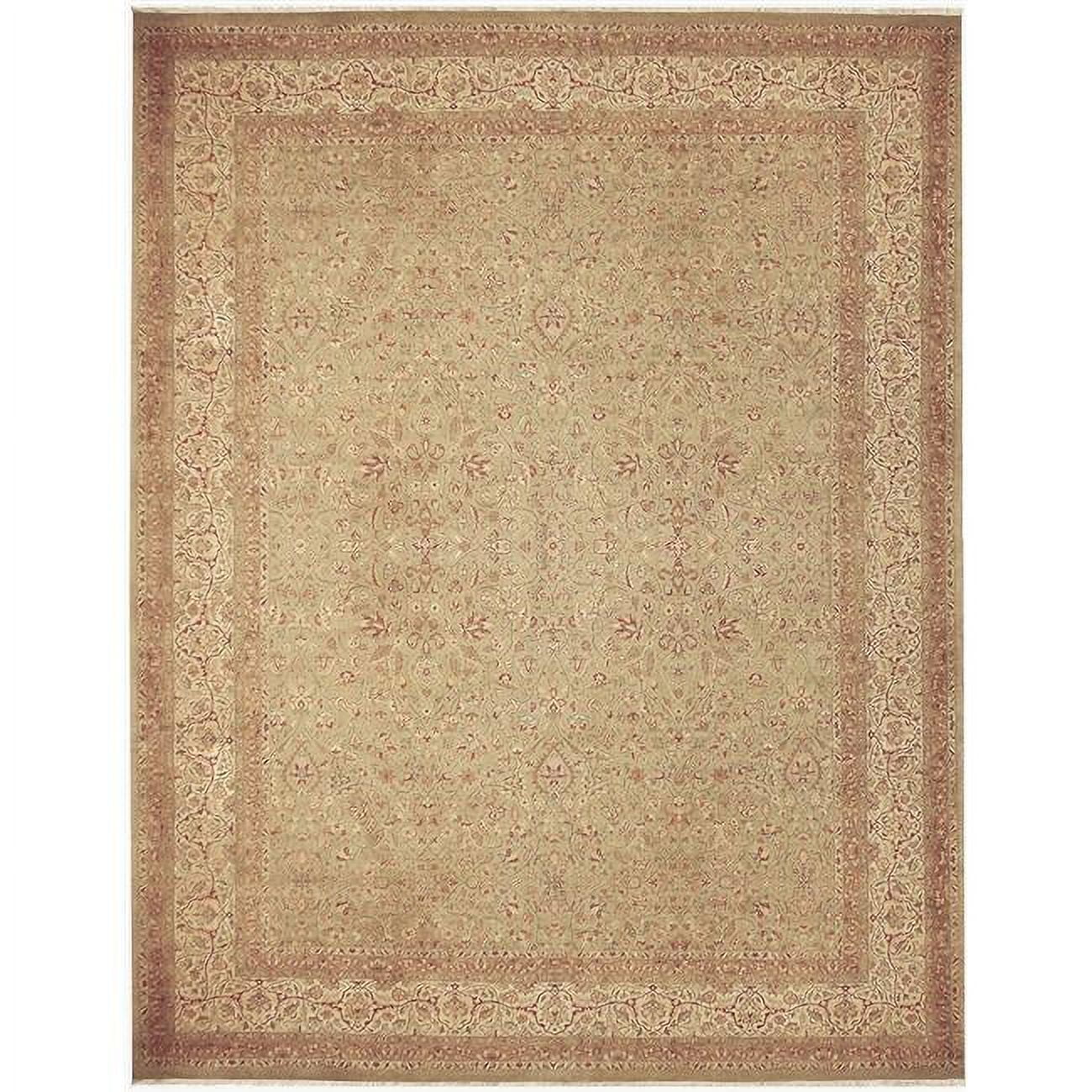Kalasha Emogli Khaki & Cream Area Rug - 10 x 14 ft. - Walmart.com