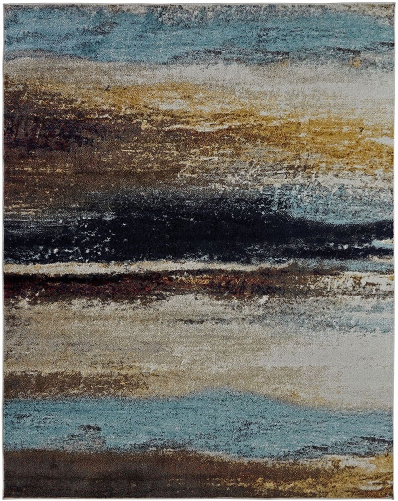 Kalaty Solstice Area Rug SC-058 Desert Mirage Shaded Waters 2' 6" x 10 ...