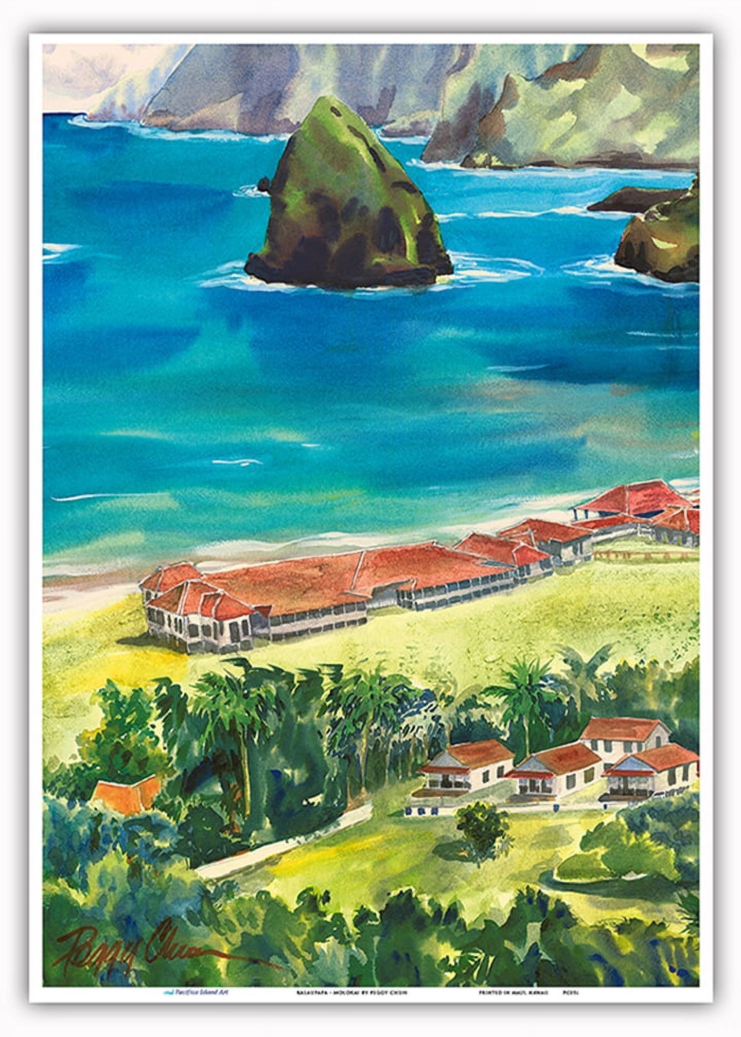 Kalaupapa - Hawaiian Island Molokai - Father Damien Leper Settlement ...