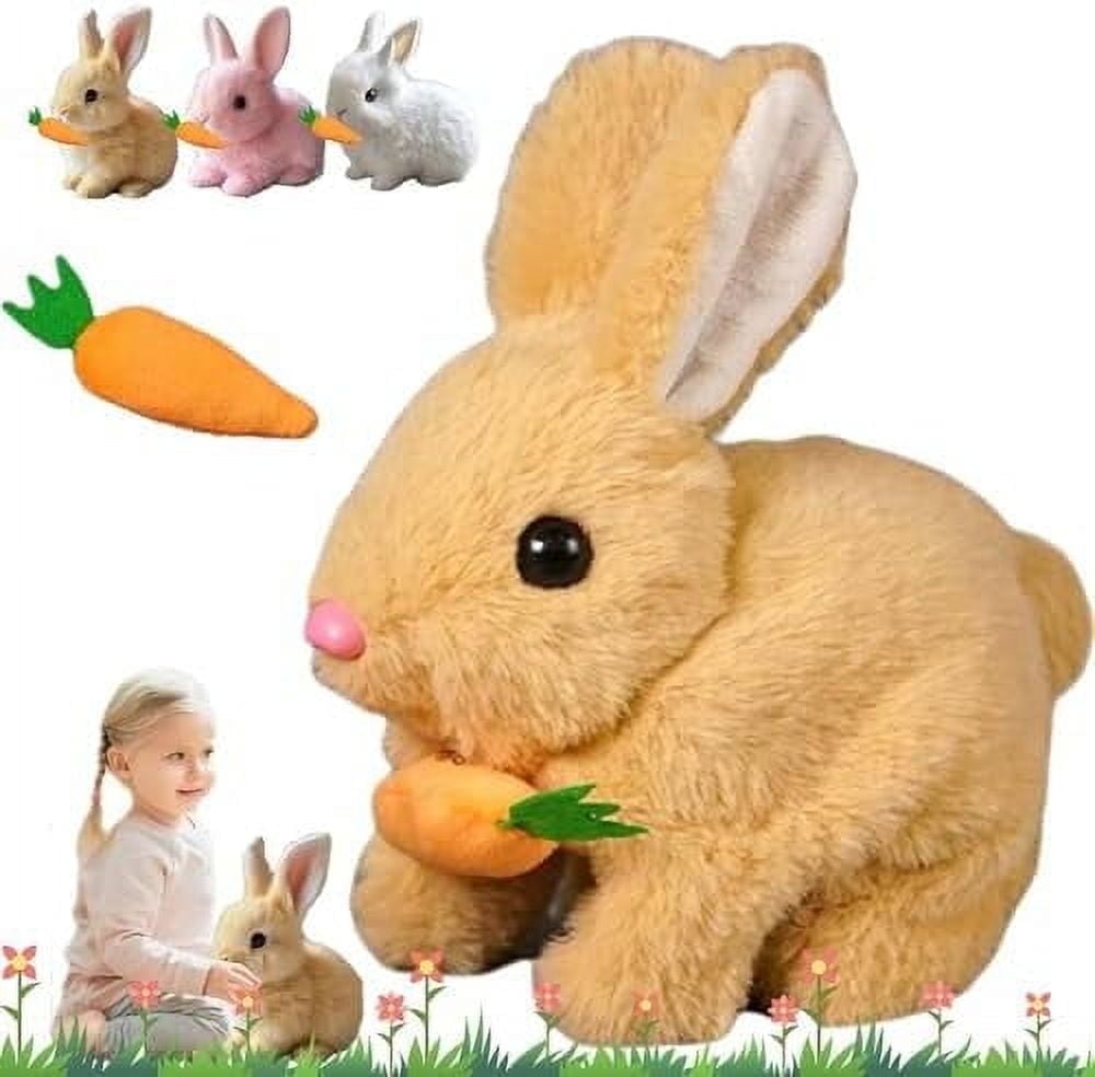 Fanyil Bunny Pal, Petsboro Bunny pal, Kalbooz Realistic Robot Bunny, Betterlife Bunny Realistic ...