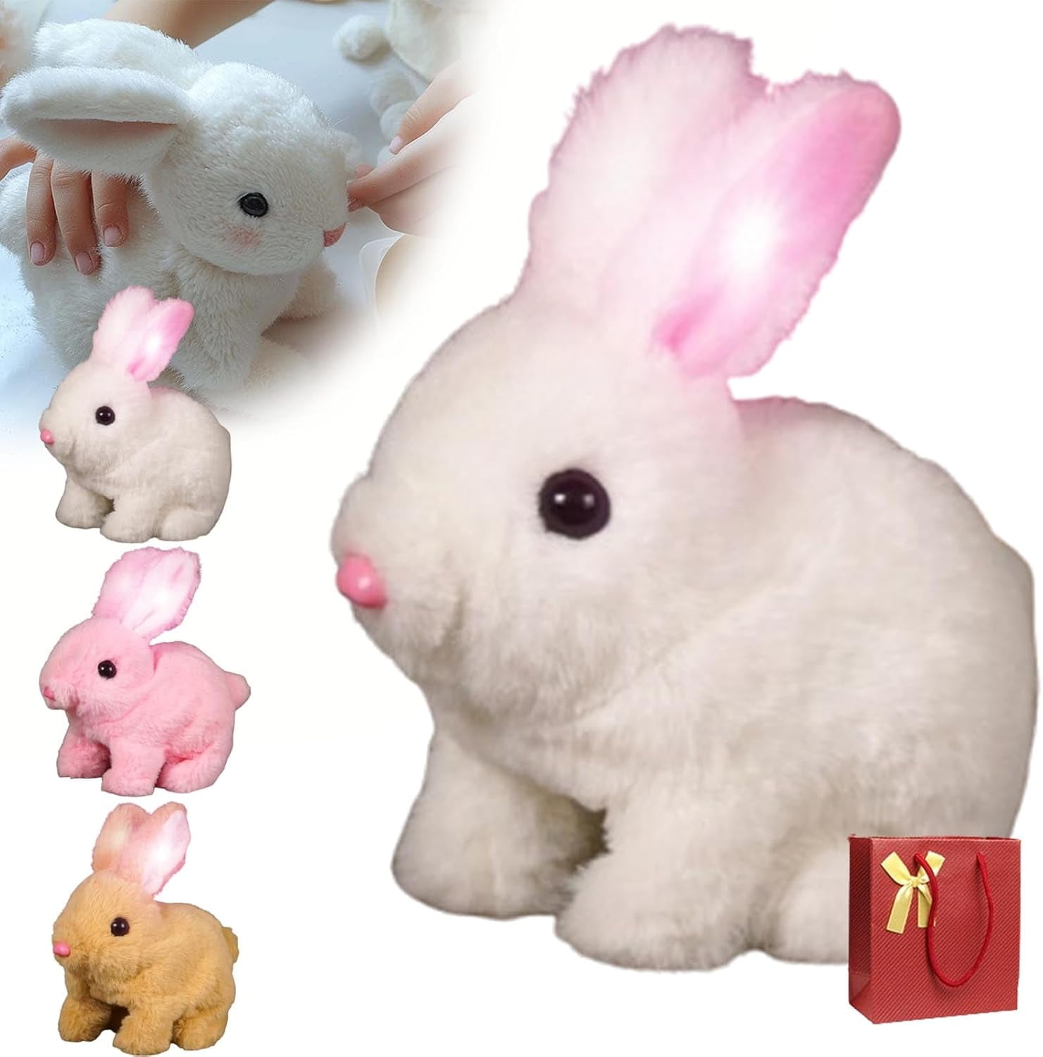 Kalbooz Realistic Robot Puppy, Bunby - My Realistic Bunny Toy, Bunbi Realistic Bunny, Perfect ...